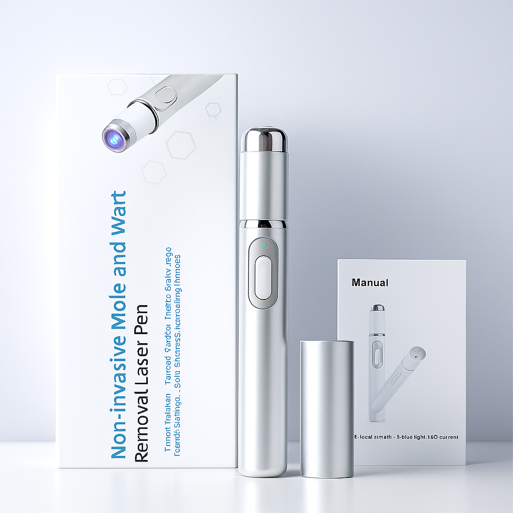 NovaLight Pro™ - Ikke-invasiv laserpen til modermærker, vorter og hudf ...