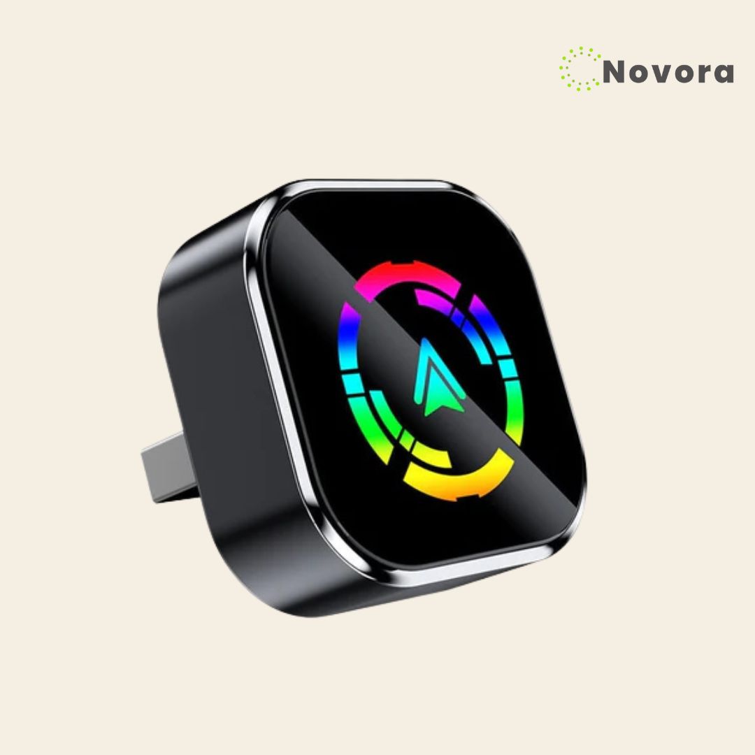 Nova CarPlay™ – Trådløs CarPlay & Android Auto i Én Enhed – Novora